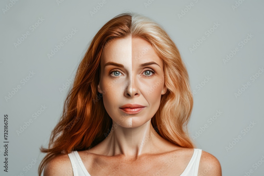 Aging Neck Cream Comparison Young To Old Generation Stasis Dermatitis