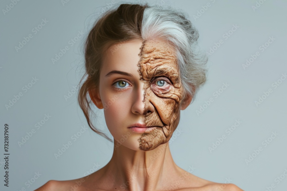 Aging Comparative Analysis Comparison Young To Old Generation Smoking