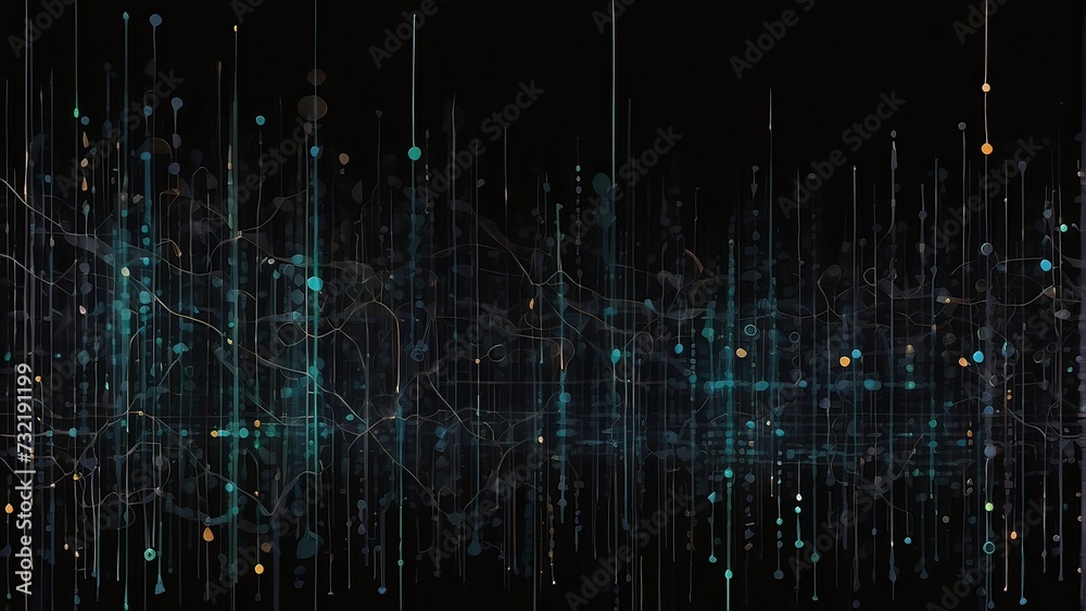 background in data technology. background that is abstract. assembling ...