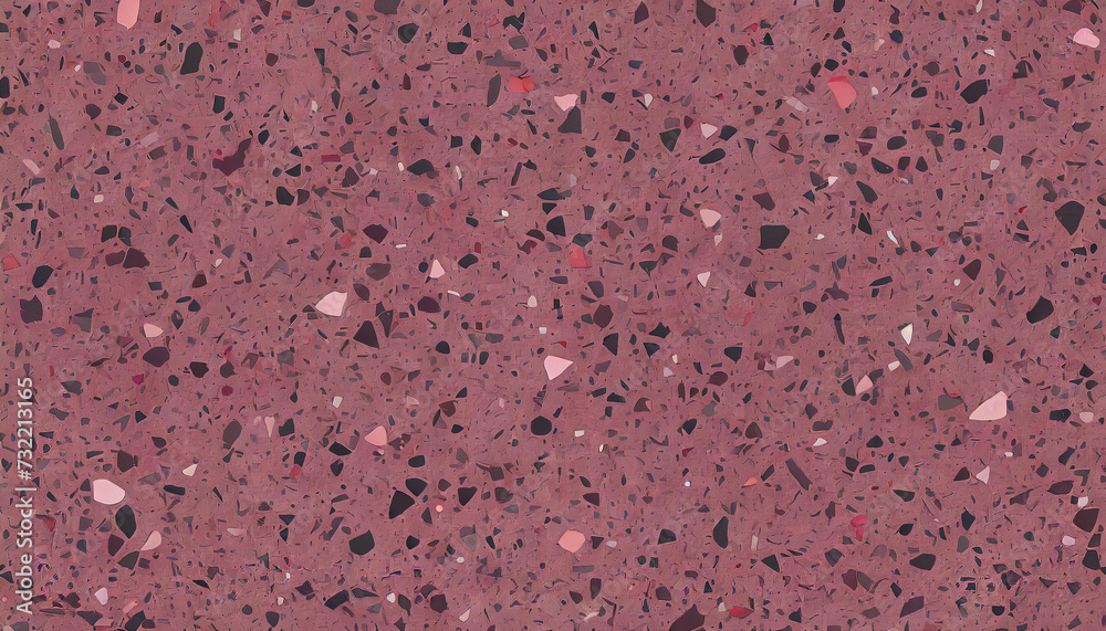 Pale red terrazzo floor texture background Stock Illustration | Adobe Stock