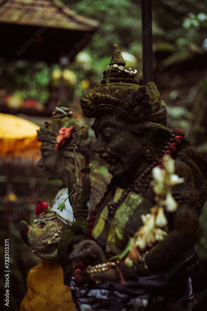Balinese temple sebatu holy water spring Stock Photo | Adobe Stock