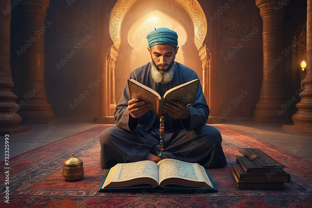 higher-ups, 8K Ultra HD, fantastic full color, different Muslim guy ...