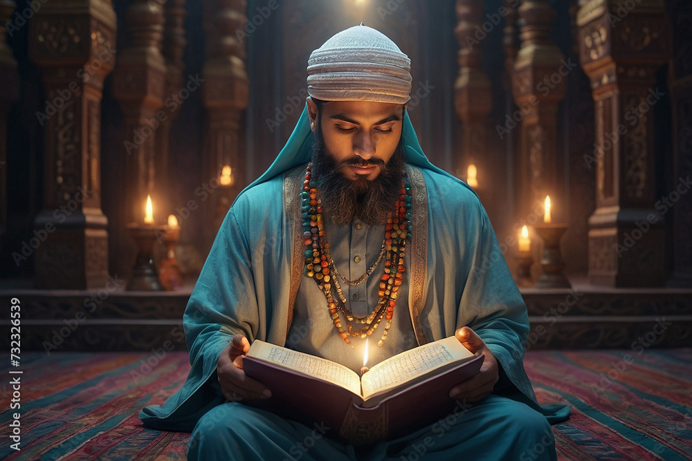 higher-ups, 8K Ultra HD, fantastic full color, different Muslim guy ...