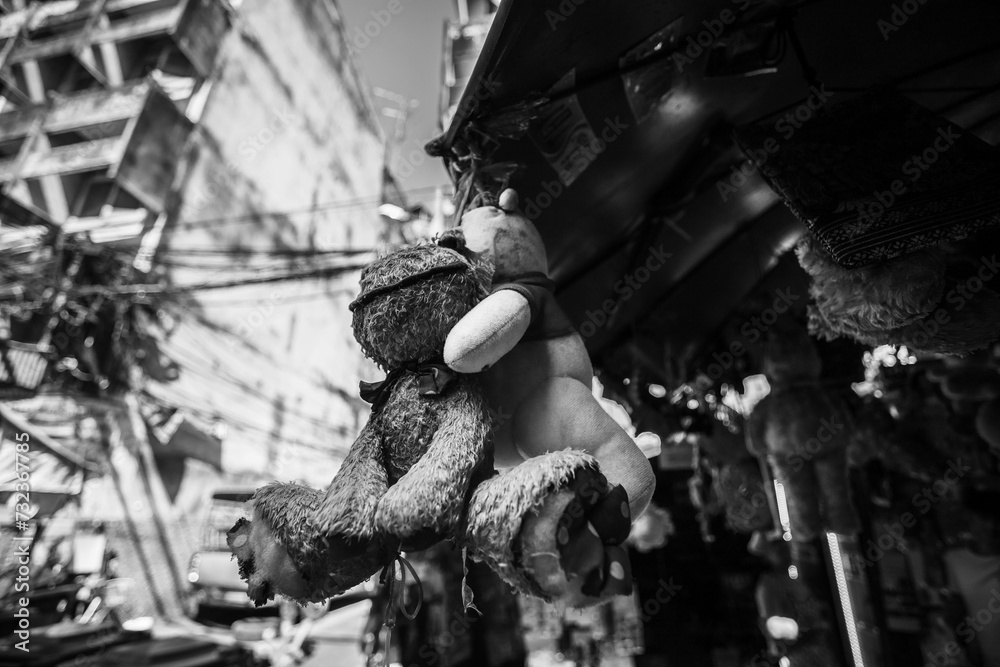 Image of the working class struggle in Thailand, hidden in the heart of ...