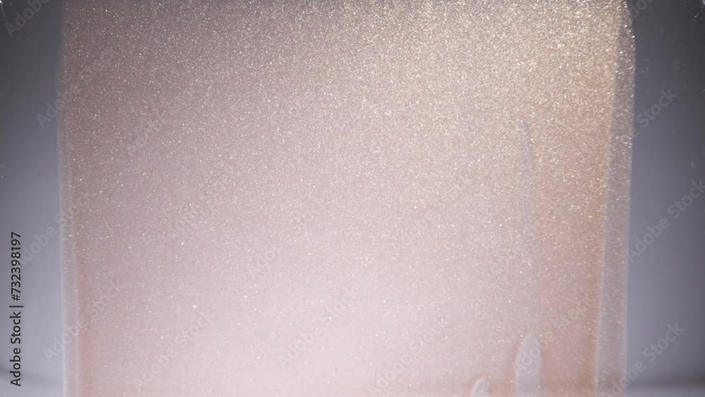 Cosmic oil flow, bright shimmering liquid, beauty spa background Stock ...