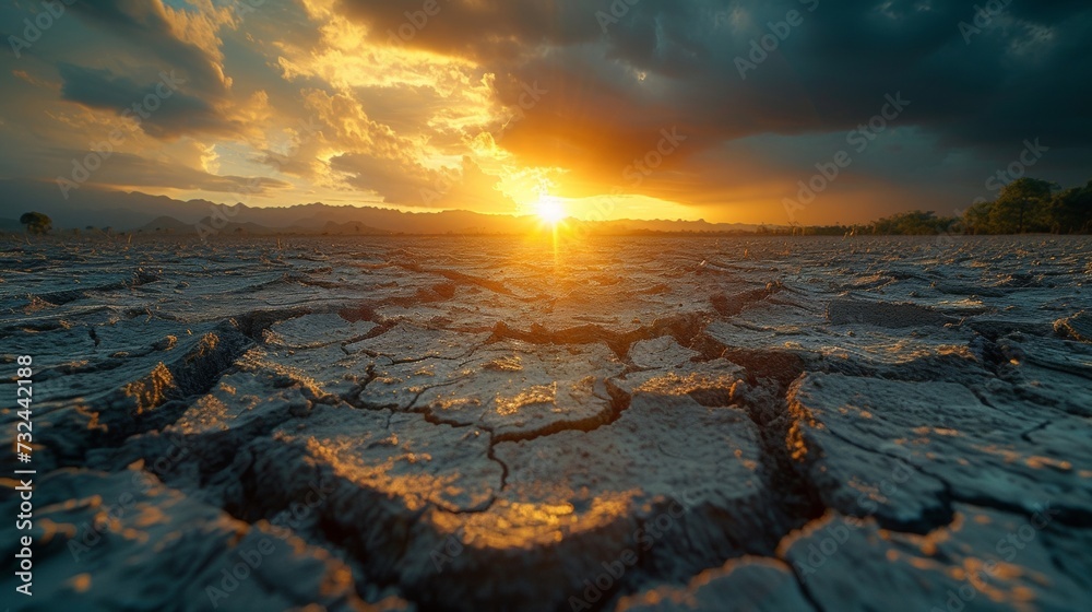 As global warming intensifies, the earth's landscape faces damage from ...