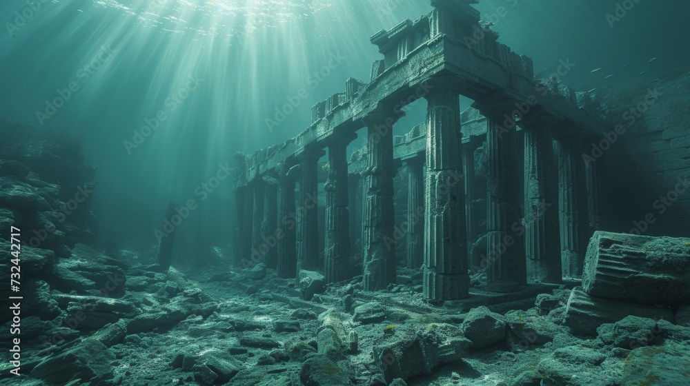 Explore the depths of the Atlantic and unearth the enigmatic carvings ...