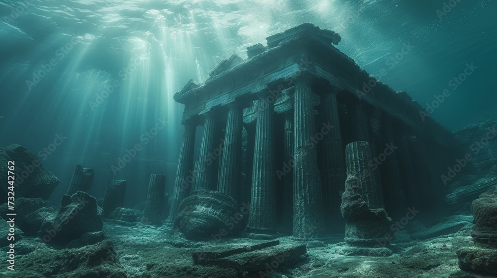 Discover the mystery of Atlantis as you dive beneath the sea to explore ...
