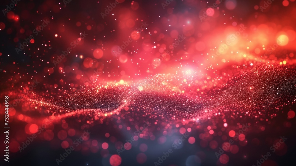 Explore the fusion of creativity and innovation with our red digital ...