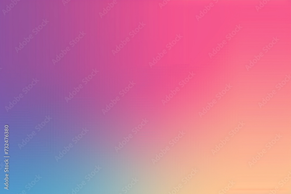 The seamless transition between two complementary colors in this ...