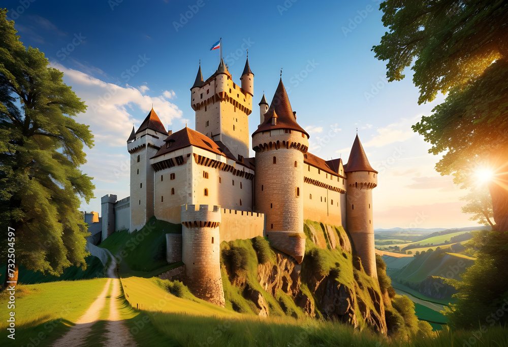 Medieval Castle, Fortification, Architecture, Historical, Ancient, Fortress, Stronghold, Stone ...