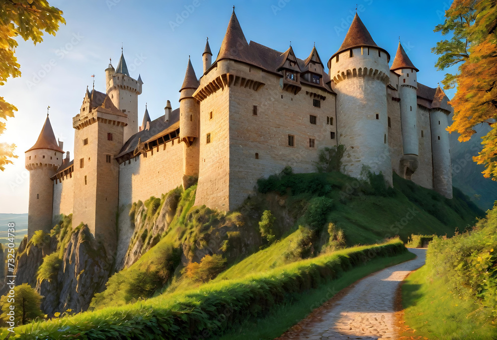 Medieval Castle, Fortification, Architecture, Historical, Ancient, Fortress, Stronghold, Stone ...