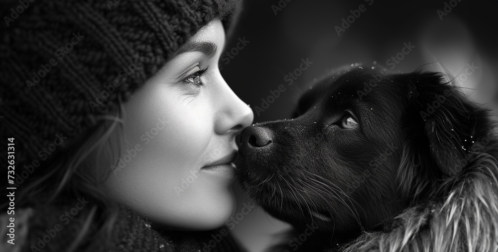 Portray the bond between humans and animals through images of people ...