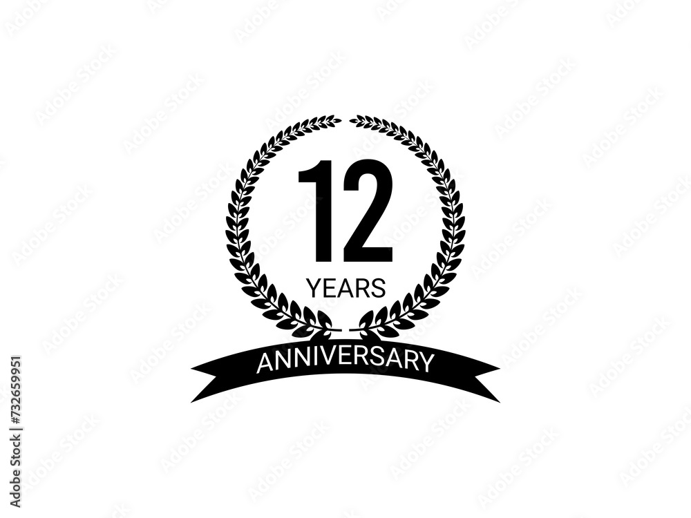 Timeless Tribute. Anniversary Logo Design for Milestone Celebrations ...