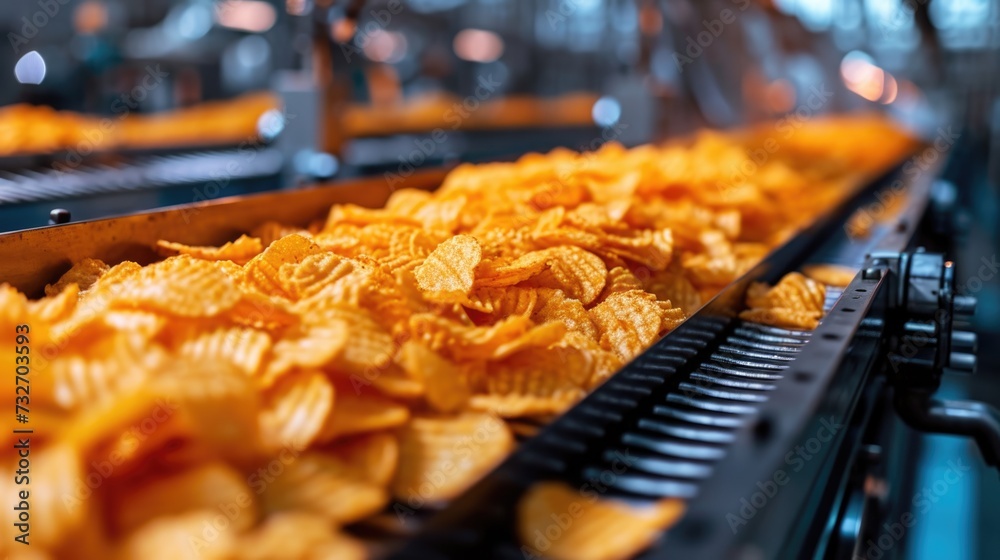 Automated production line and special equipment for packaging potato ...