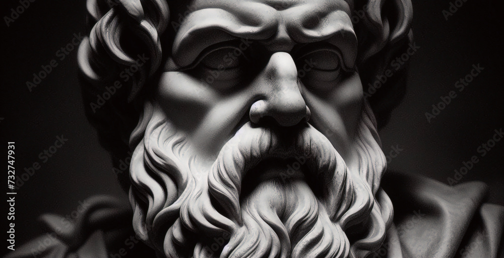 Socrates, Greek philosopher from Athens, founder of Western philosophy ...