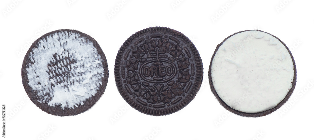 Ocala, FL January 5, 2024 Oreo sandwich cookie biscuit traditional ...