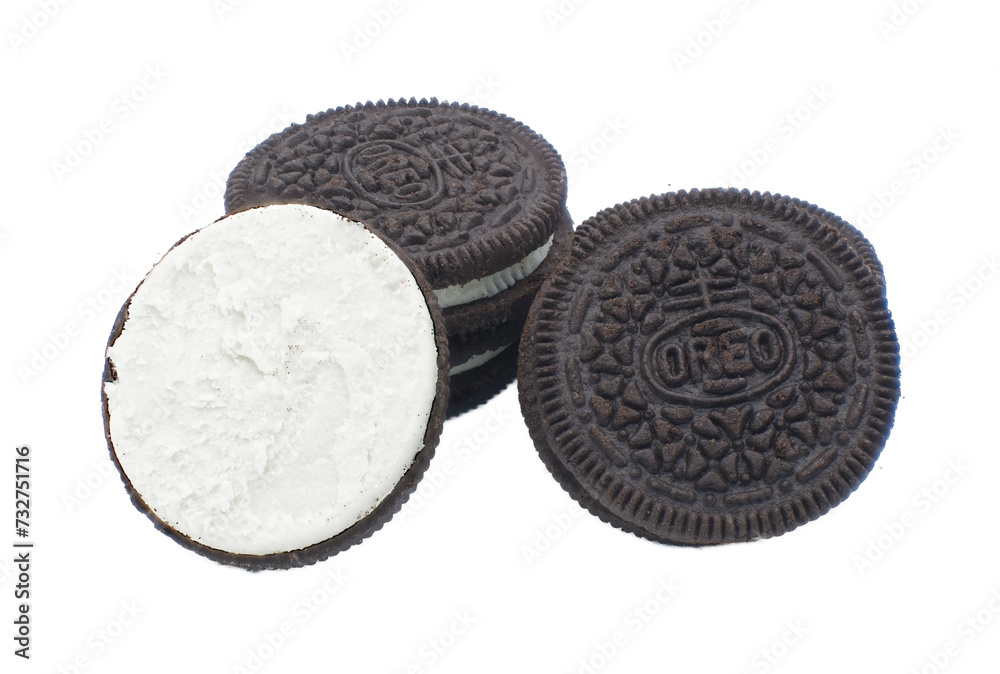 Ocala, FL January 5, 2024 Oreo sandwich cookie biscuit traditional ...