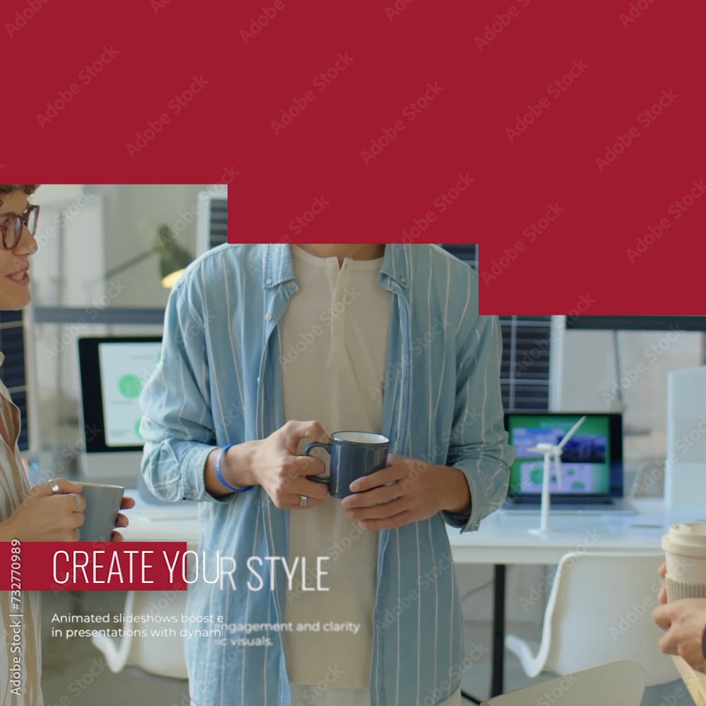 Animated Photo Blocks Showcase | Short and Long Duration Stock Template ...