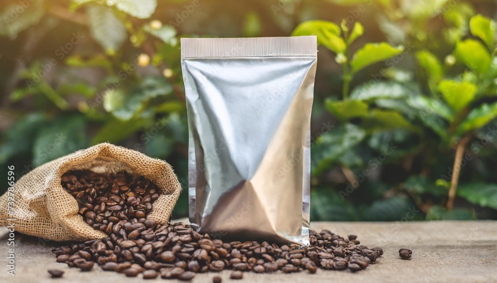 aluminum coffee bag hermetic ziplock bags kraft paper aluminun foil ...