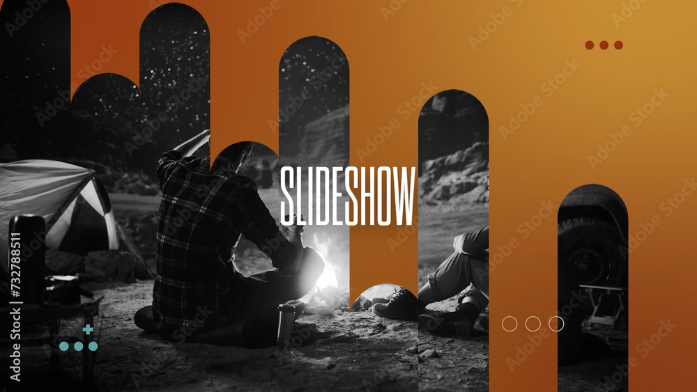 Photo Circles Slideshow Sequence | Short and Long Duration Stock ...