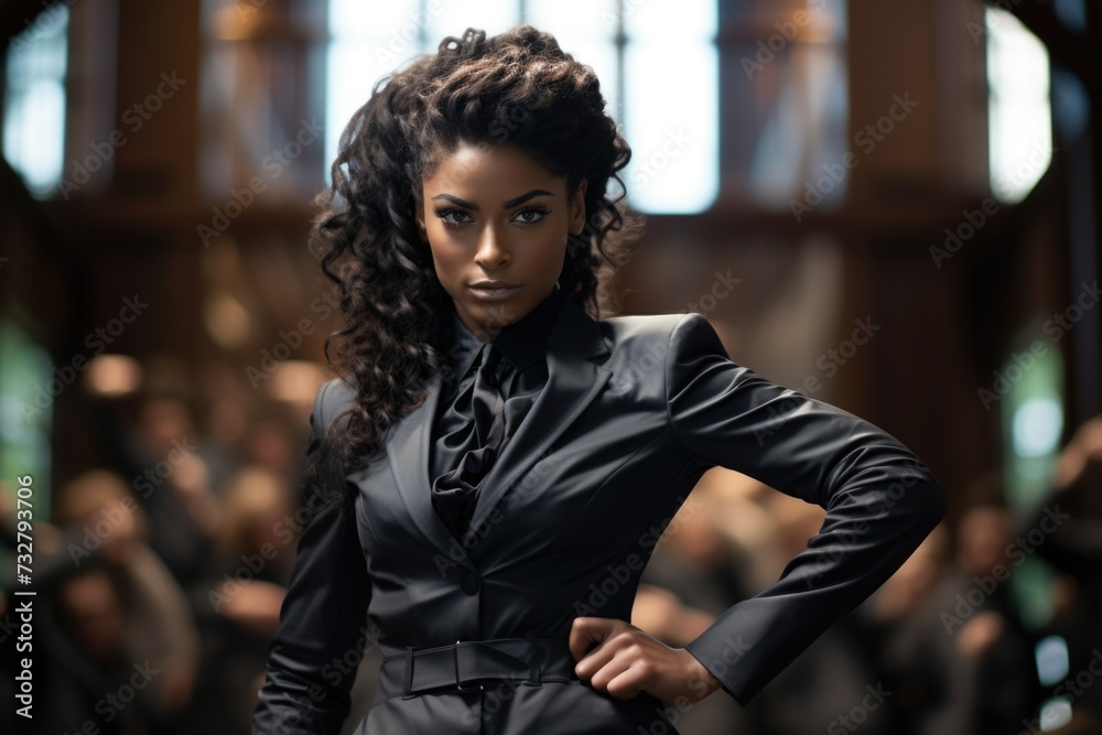 Confident woman. Celebrating women's history month: a tribute to ...