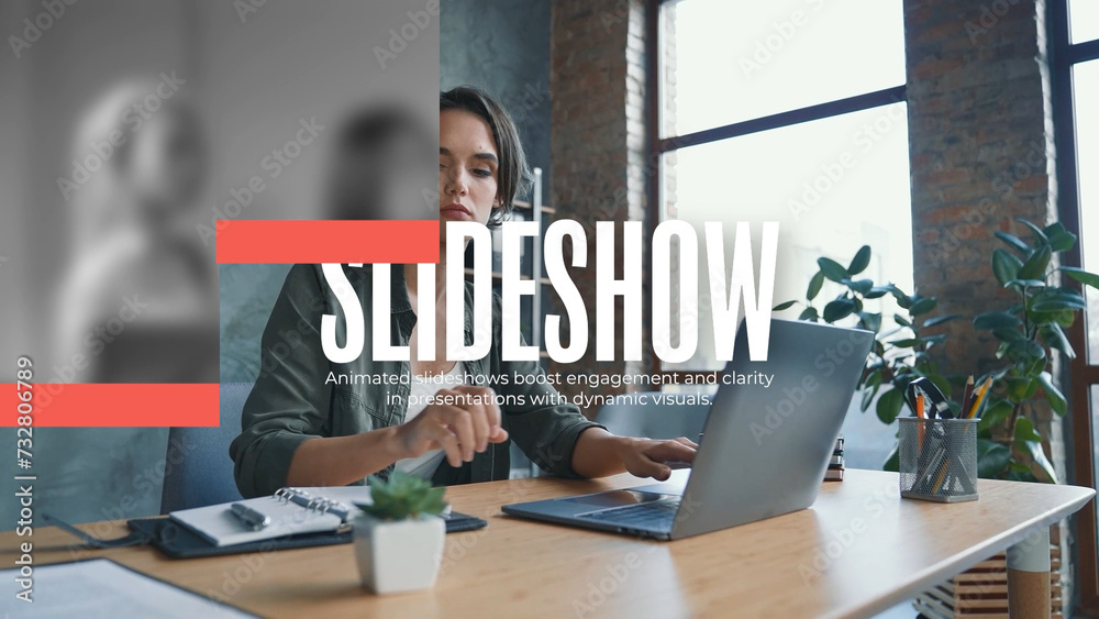 Classic Blocks Photo Montage | Short and Long Duration Stock Template ...