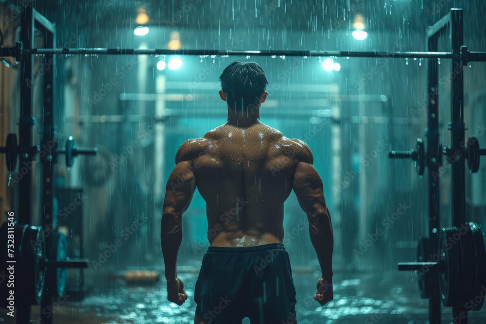 A series of retro-themed fitness challenges, like old-school ...