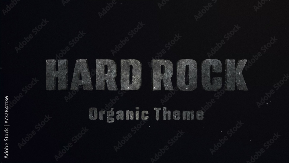 Rocky Titles Cinematic Trailer - Blockbuster Hard Forged Rock 3D Text ...
