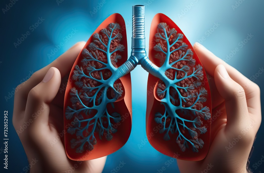 Structure of internal organ in humans suffering from heart disease and ...