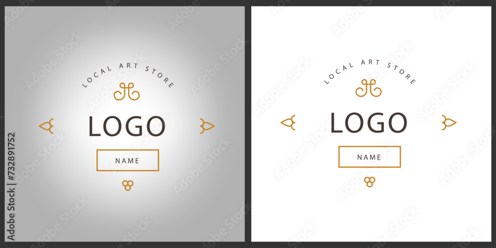 Artistic Hub: Crafting the Perfect Logo for Your Local Art Store ...