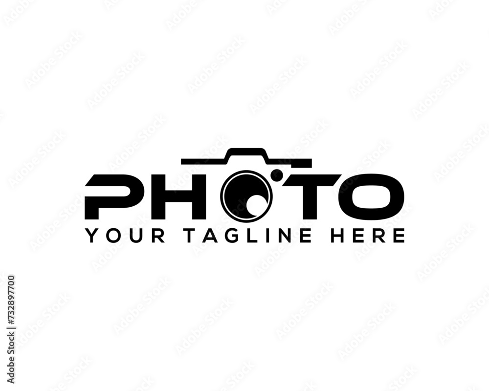 Luxury signature photography logo artist, editable text logo design ...