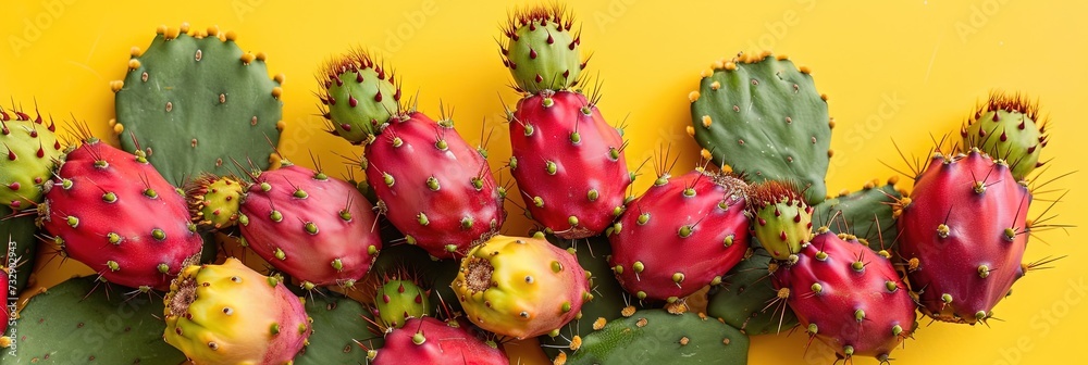 Prickly pear from southwestern desert cactus. tuna (fruit), sabra ...