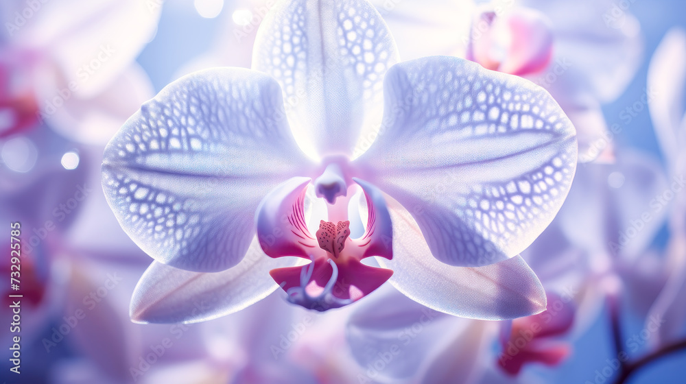 Orchid Beauty: Aubtle and Beautiful Photo of the Delicate Vei and ...