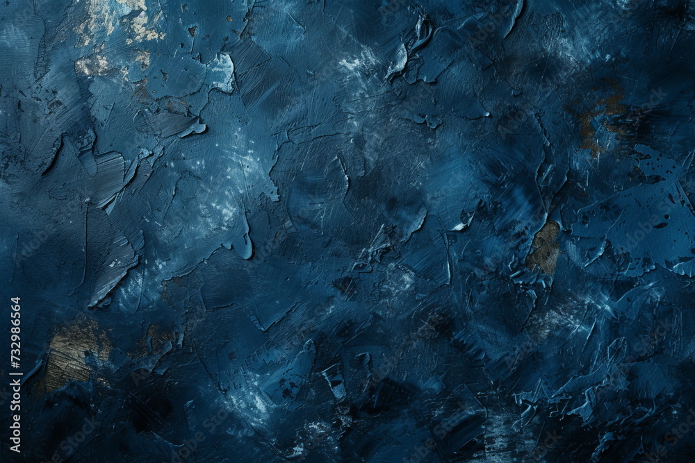 Abstract Blues and Damaged Surfaces – A Corroded Abstract Blue ...