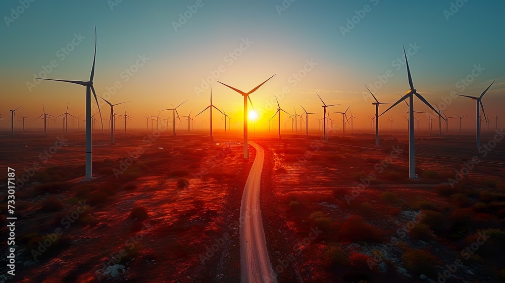 Wind energy: Sustainable, green energy from wind, sun and water. Wind ...