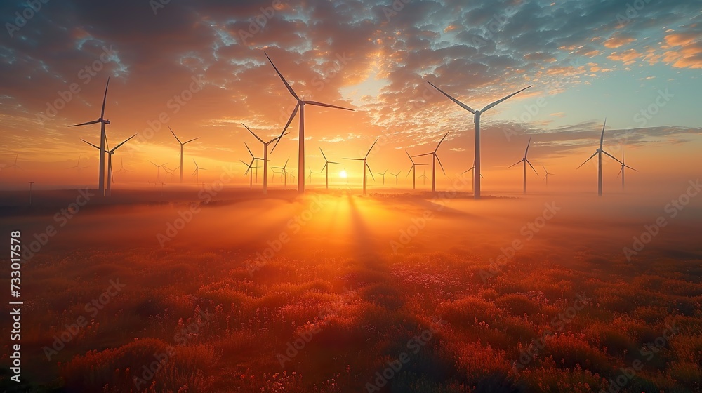 Wind energy: Sustainable, green energy from wind, sun and water. Wind ...