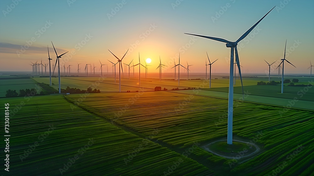 Wind energy: Sustainable, green energy from wind, sun and water. Wind ...