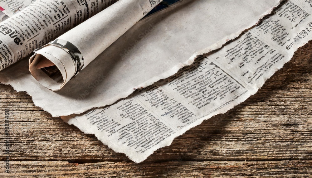 newspaper paper background news torn blank ripped piece message rip ...