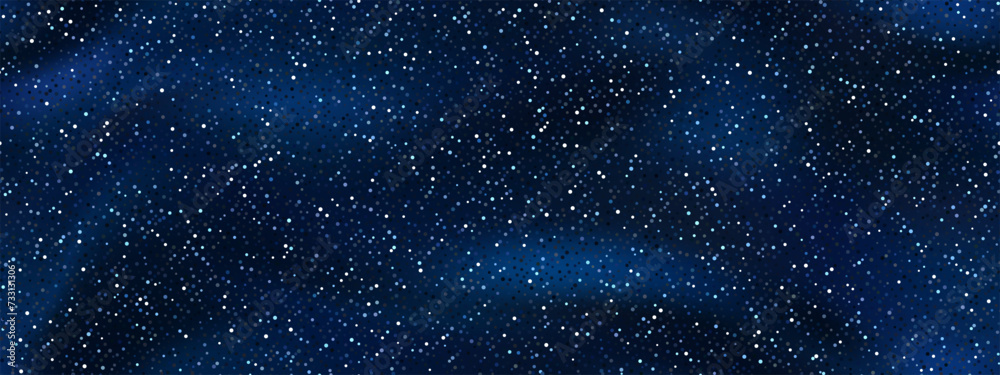 Night blue seamless lurex pattern with diagonal metallic threads. Shiny ...