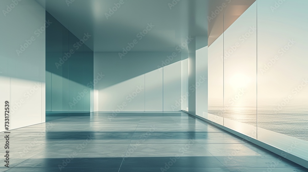 Clean and sleek backdrop with subtle gradients, leaving a lasting ...