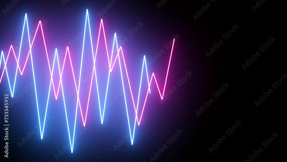 Vidéo Stock cardiogram cardiograph oscilloscope screen, ECG cardiogram ...