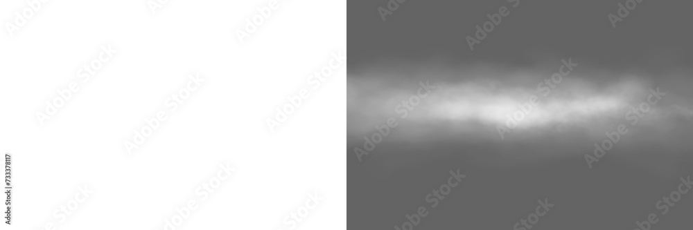 White color fog png. Fog isolated on transparent background. Fog cloud ...