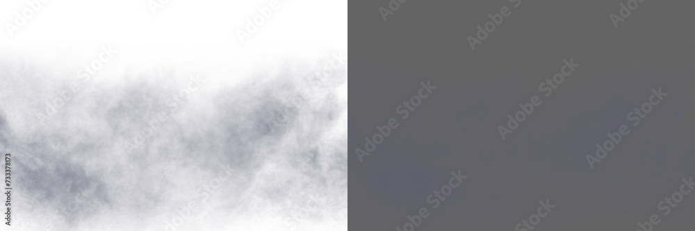 White color fog png. Fog isolated on transparent background. Fog cloud ...