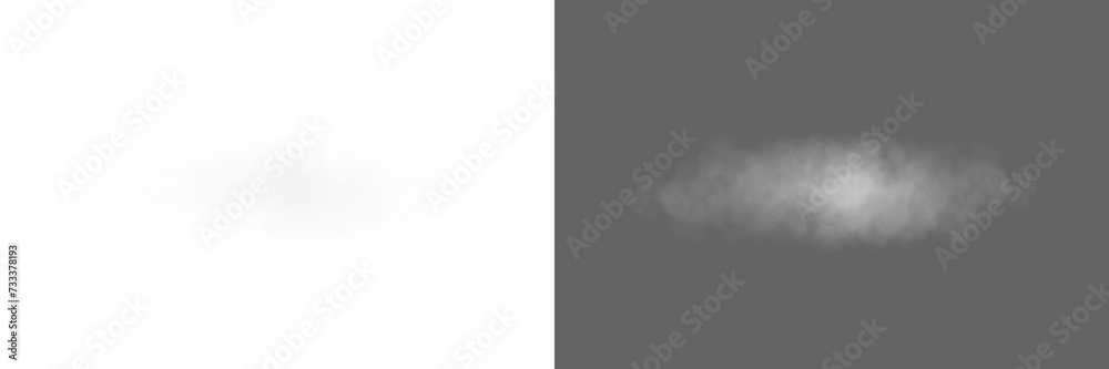 White color fog png. Fog isolated on transparent background. Fog cloud ...