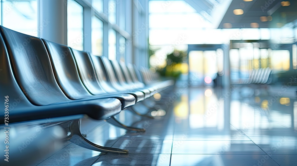 Image blur of a client waiting room used as a soft and abstract ...