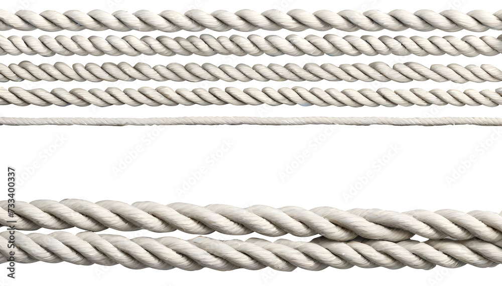 Seamless golden rope png Set of ropes png insulated png rolls of ropes ...