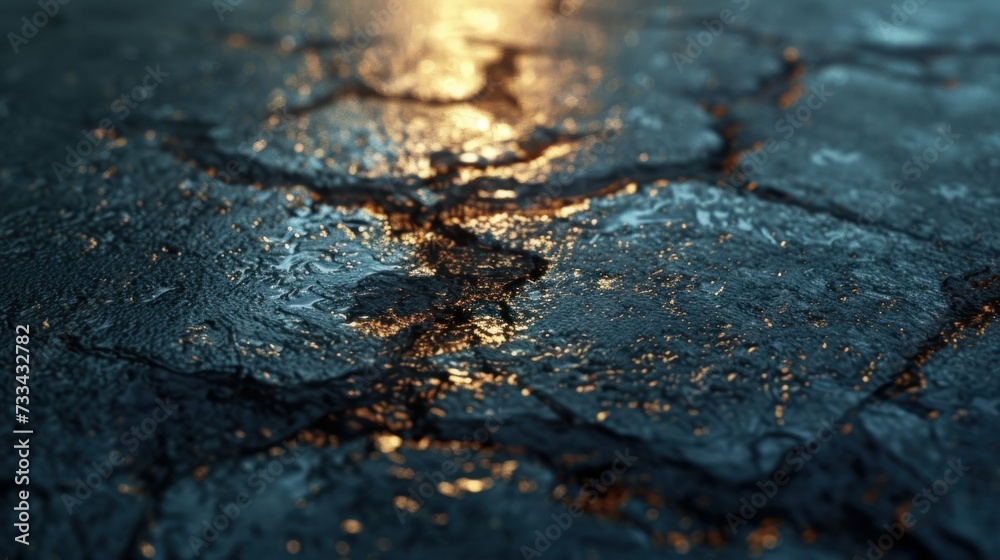 Asphalt texture is a common material used in various surfaces like ...