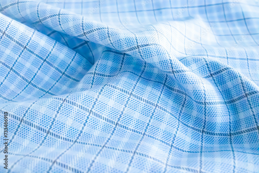 Blue check texture, texture background, fabric texture, textile pattern ...