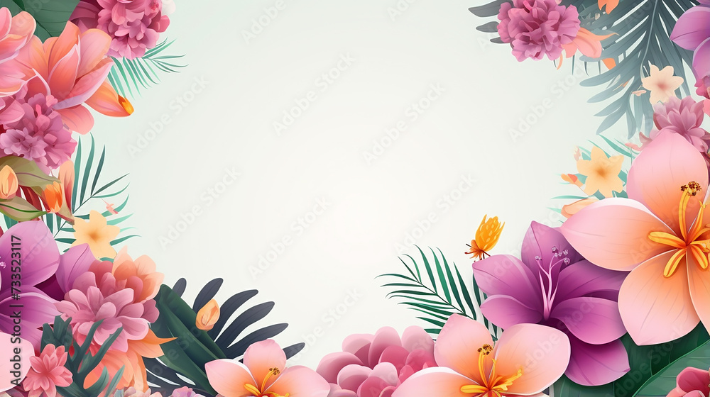 Nature of flower in garden using as cover page natural flora wallpaper ...